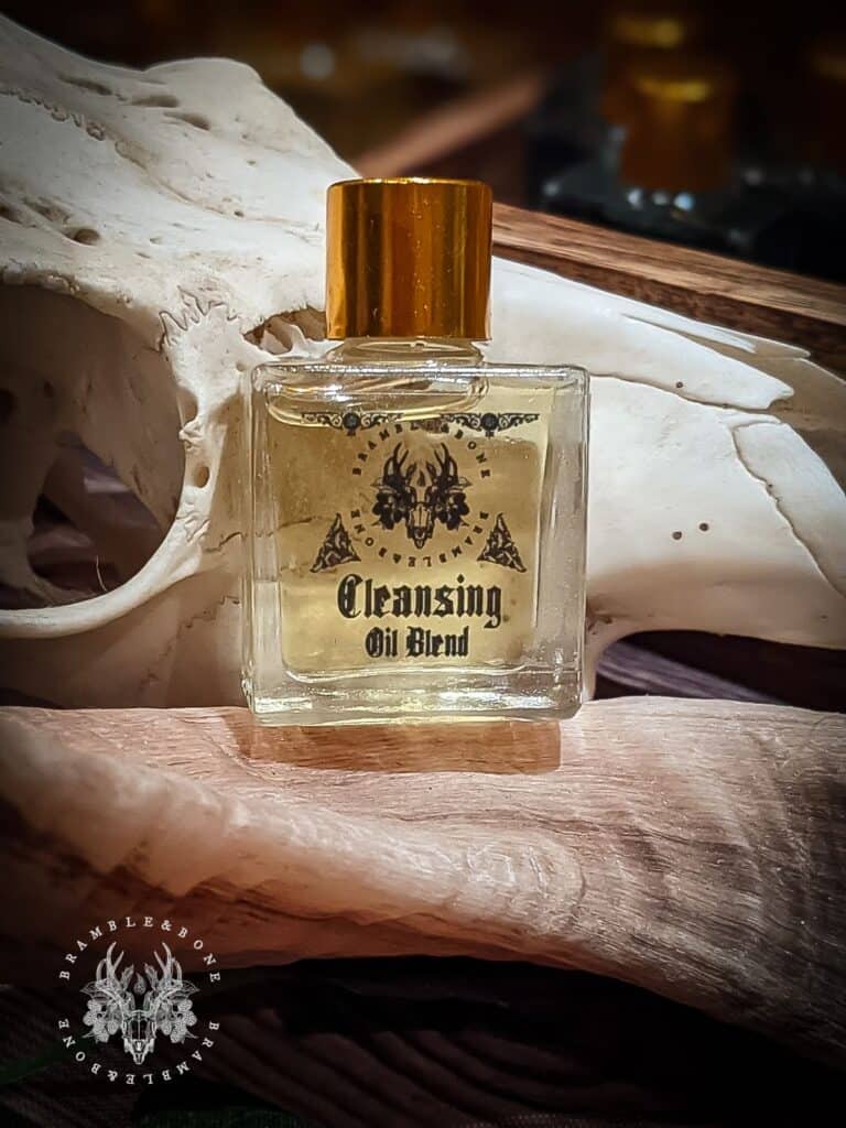 Cleansing Oil Blend - Handmade Witchcraft Conjure Oils-Bramble & Bone