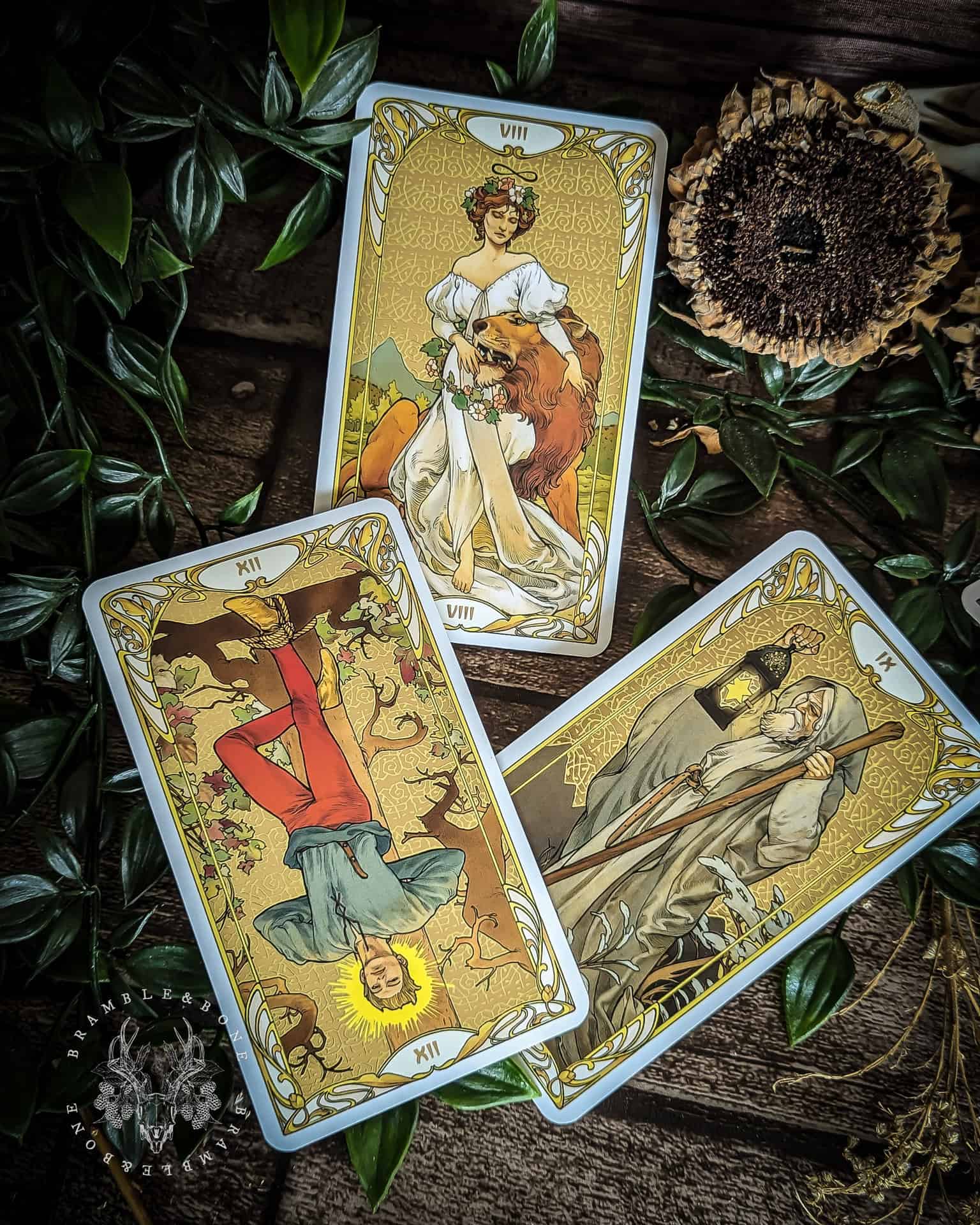 Art Nouveau Tarot Cards Mucha Tarot Art Nouveau Style Tarot Cards